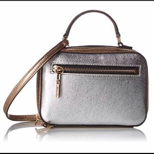Milly | Bags | Milly Mixed Metallic Mini Satchel | Poshmark